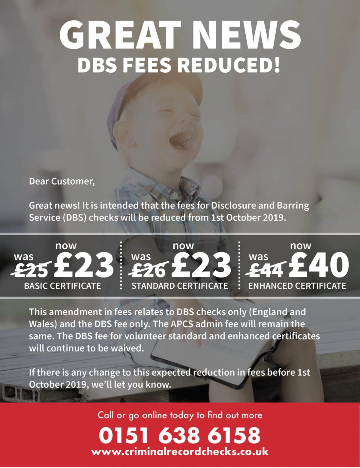 DBS Prices have been reduced - Domestic Bliss Appointments